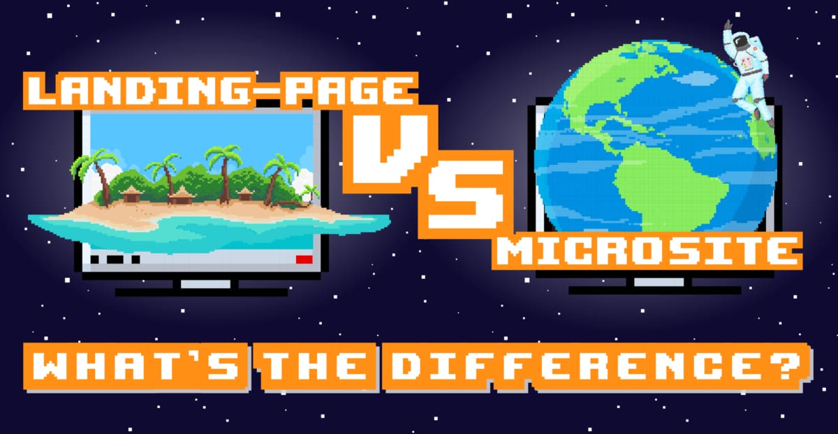 Microsite vs. Landing Page | Rock Paper Simple | Web Design
